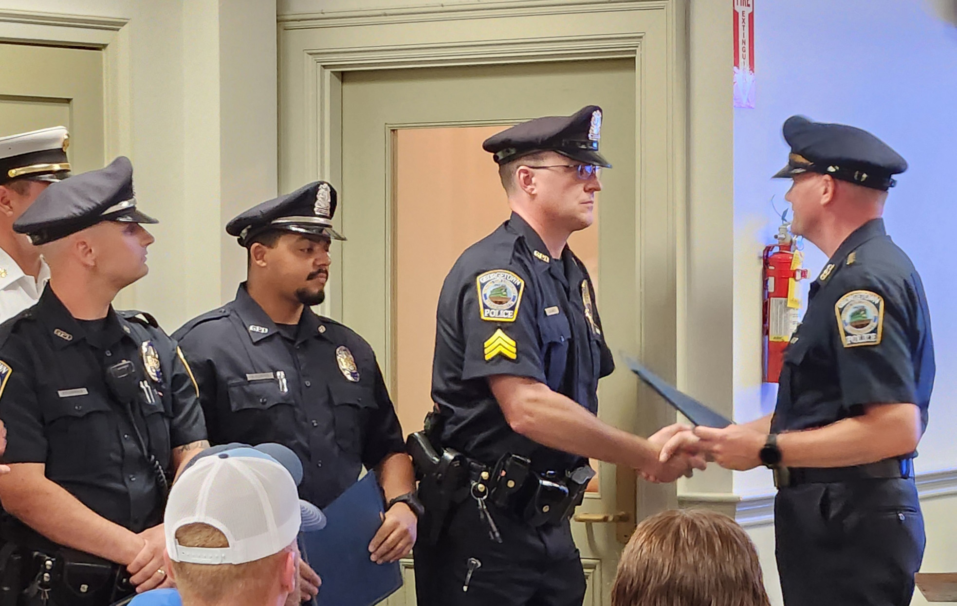 Members of Georgetown Police and Fire Recognized During Award Ceremony ...