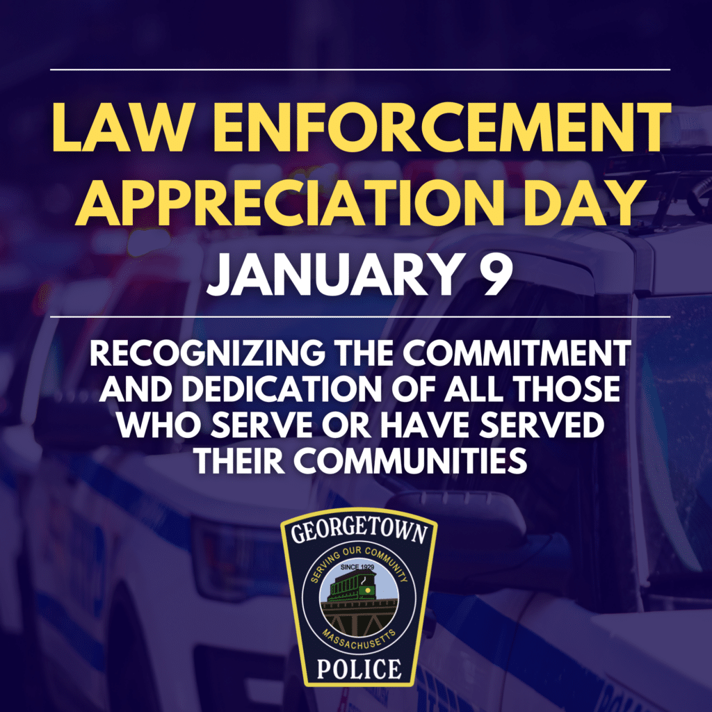 Georgetown Police Department Recognizes National Law Enforcement ...